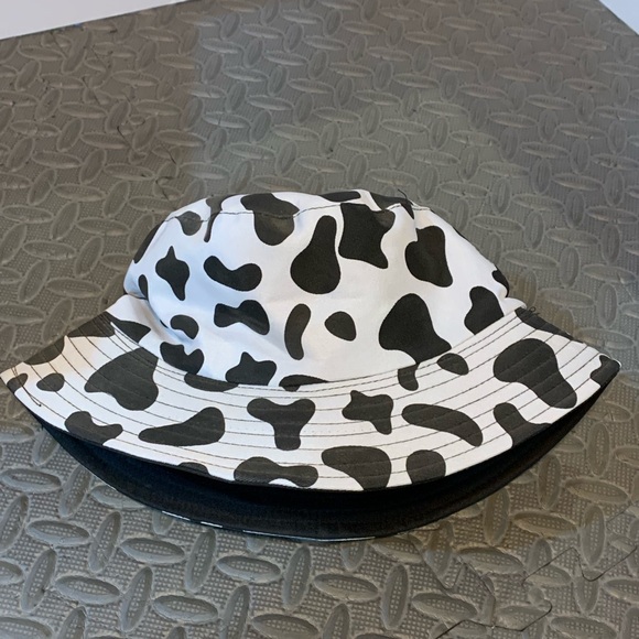 Accessories | Reversible Cow Print Bucket Hat One Size | Poshmark